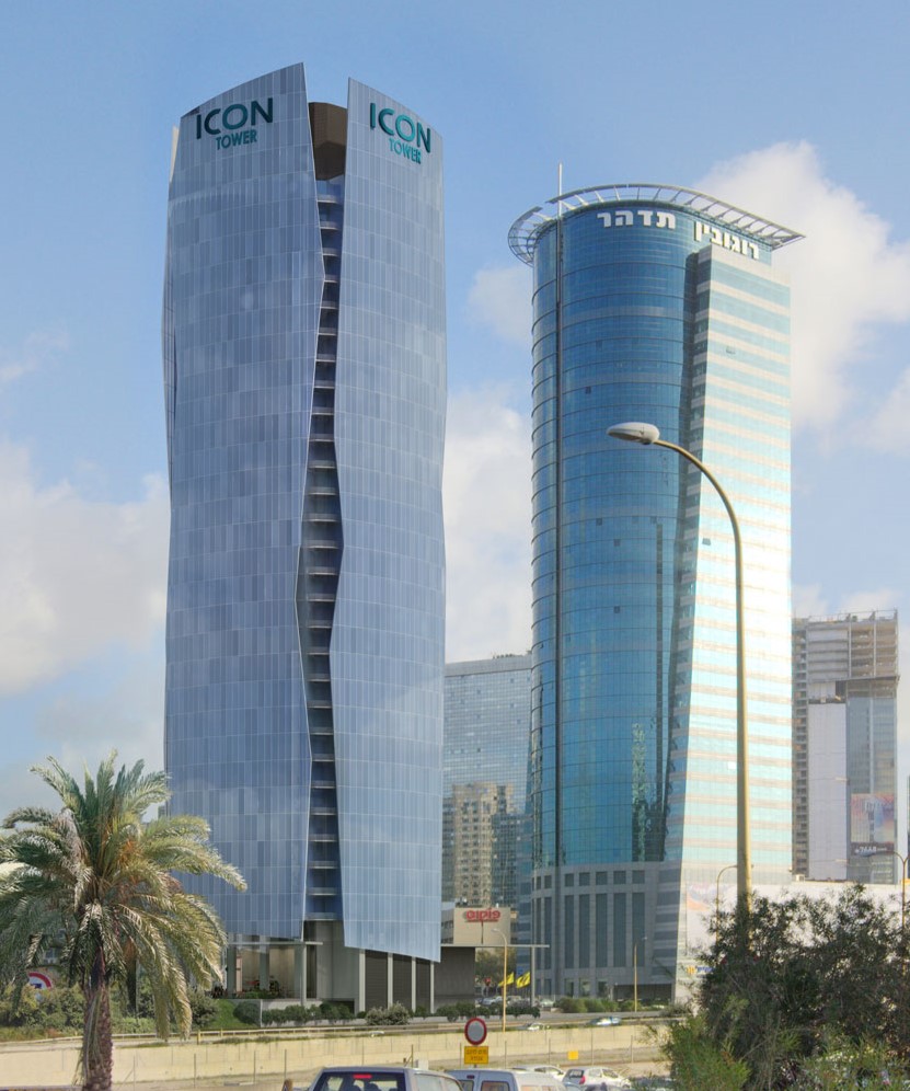 מגדל אייקון ICON TOWER - משרדים מפוארים להשכרה בגוש דן - R&B